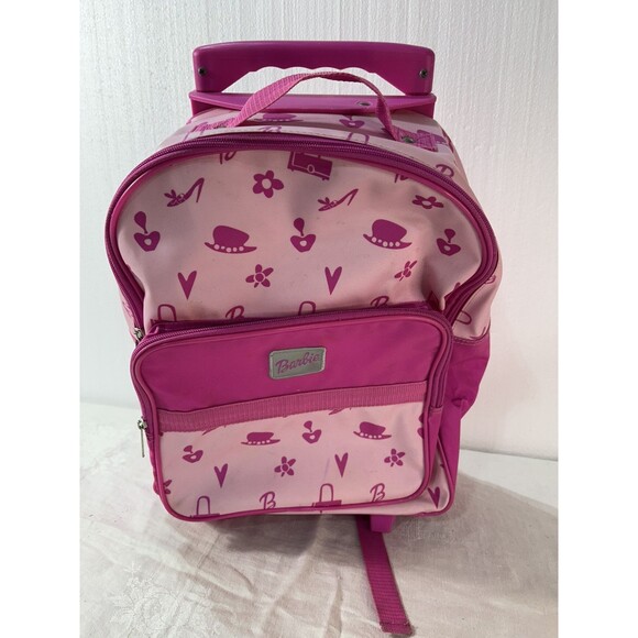 Barbie | Accessories | Barbie 7 Roller Backpack Wwheels And Handle ...
